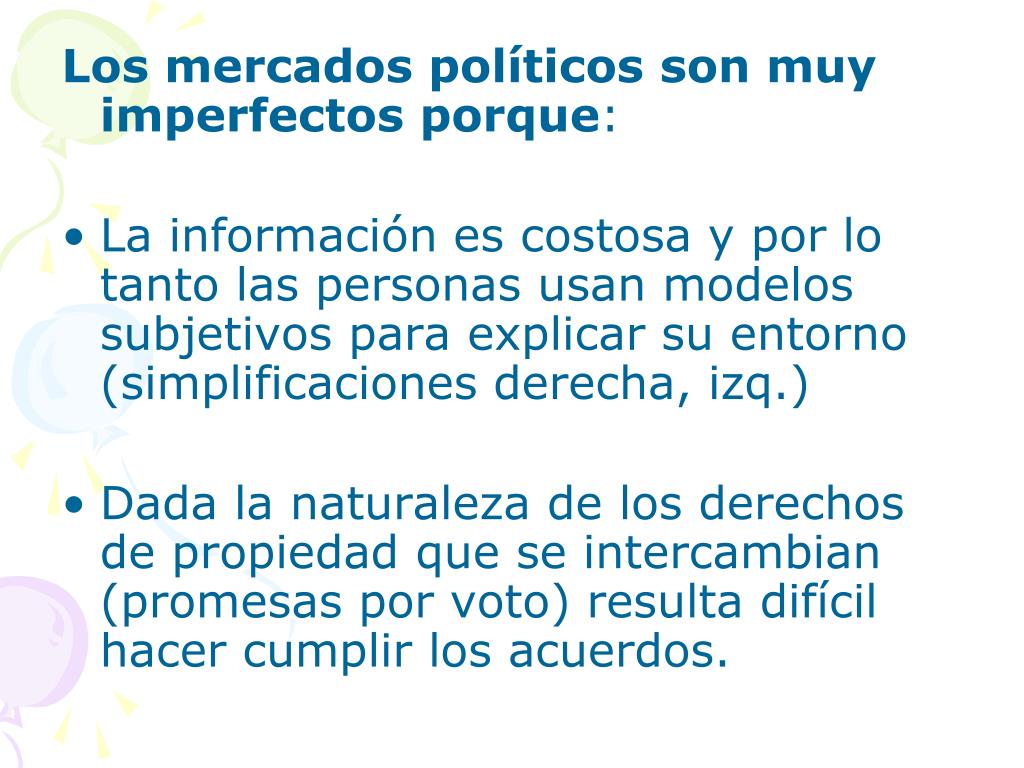 PPT - LA TEORIA DE LA ELECCION PÚBLICA O PUBLIC CHOICE Aplicaciones ...