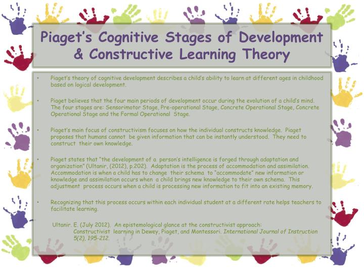 PPT - Piaget’s Developmental Stages & Constructivist Theory PowerPoint ...