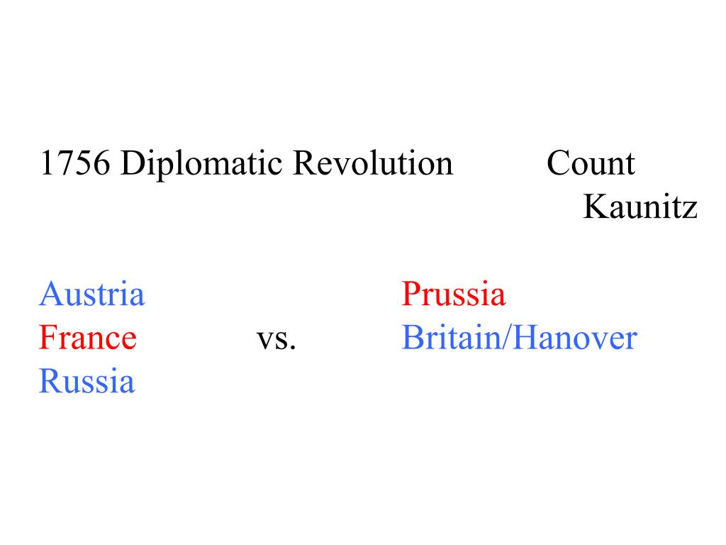 PPT - War of the Austrian Succession (1740-48) Seven Years’ War (1756 ...