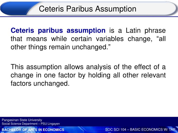 PPT - CHAPTER 1 NATURE AND SCOPE OF ECONOMICS 1 st Semester, S.Y 2014 ...
