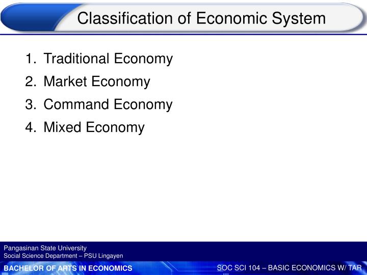 PPT - CHAPTER 1 NATURE AND SCOPE OF ECONOMICS 1 st Semester, S.Y 2014 ...