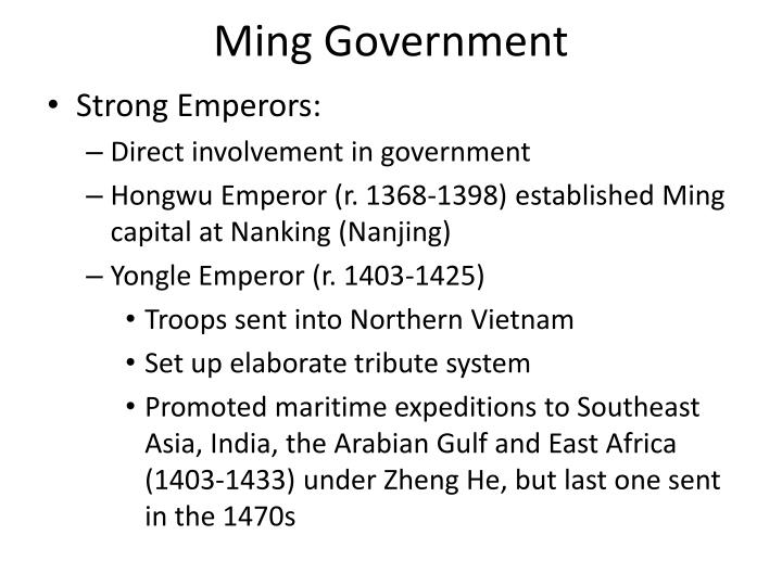 PPT - Ming Dynasty 1368-1644 PowerPoint Presentation - ID:3136570
