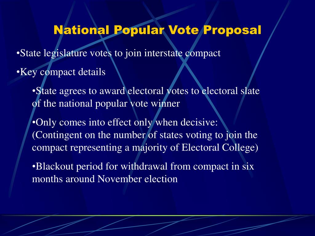 PPT - Overhaul the Electoral College? PowerPoint Presentation, free ...