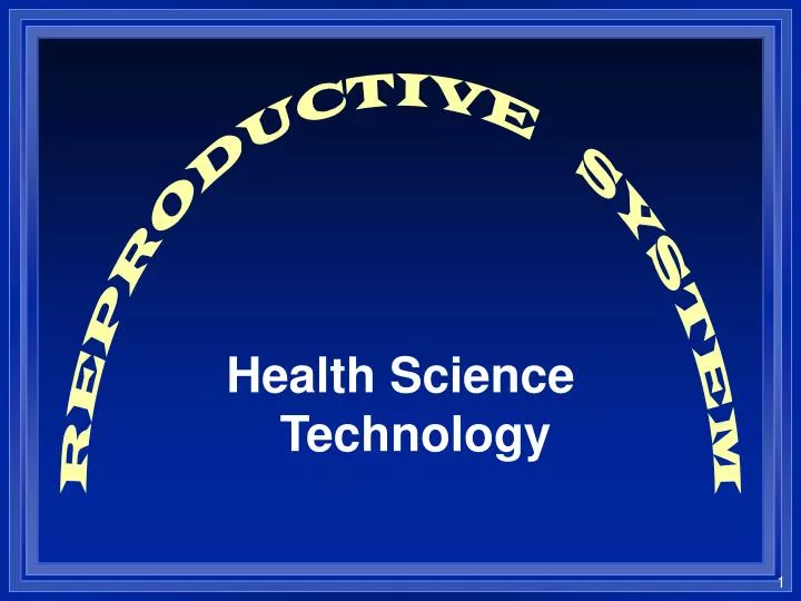 PPT - Health Science Technology PowerPoint Presentation, free download ...