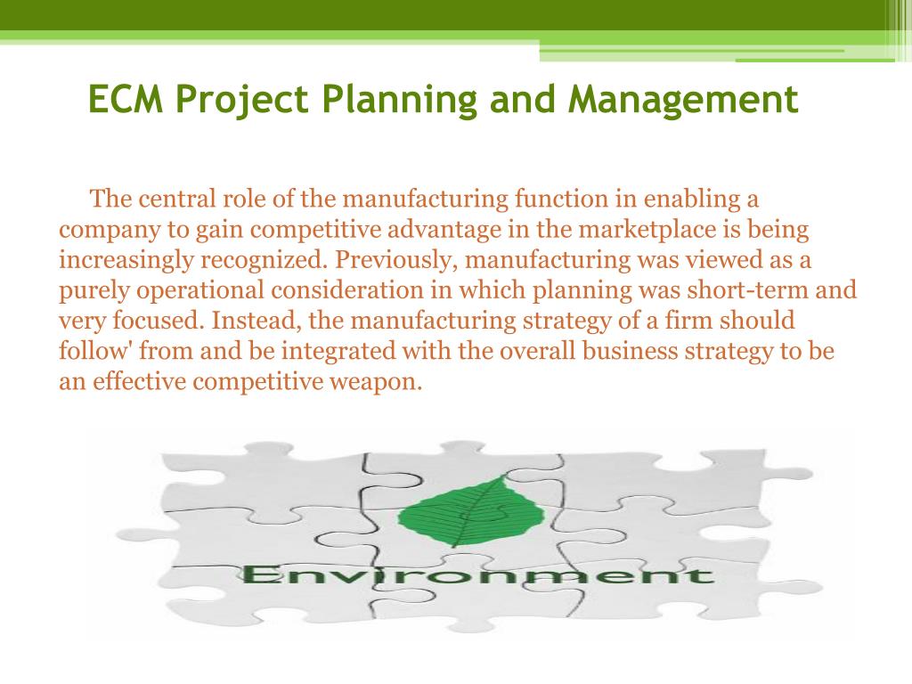 PPT - ENVIRONMENT CONSCIOUS MANUFACTURING ÖMER FARUK CAN 2008503010 ...