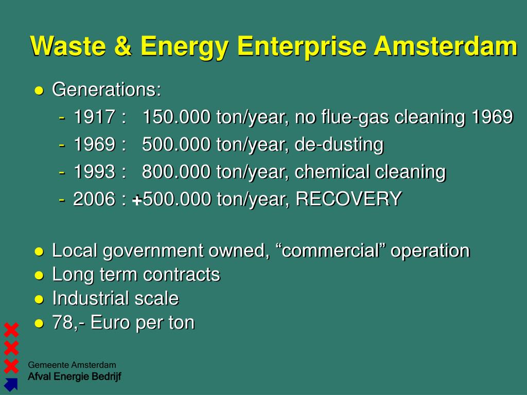 PPT - 4 th -generation Waste Incineration Dr. K. D. van der Linde ...