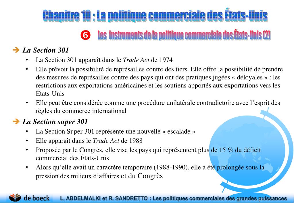 PPT - Politiques commerciales PowerPoint Presentation, free download ...