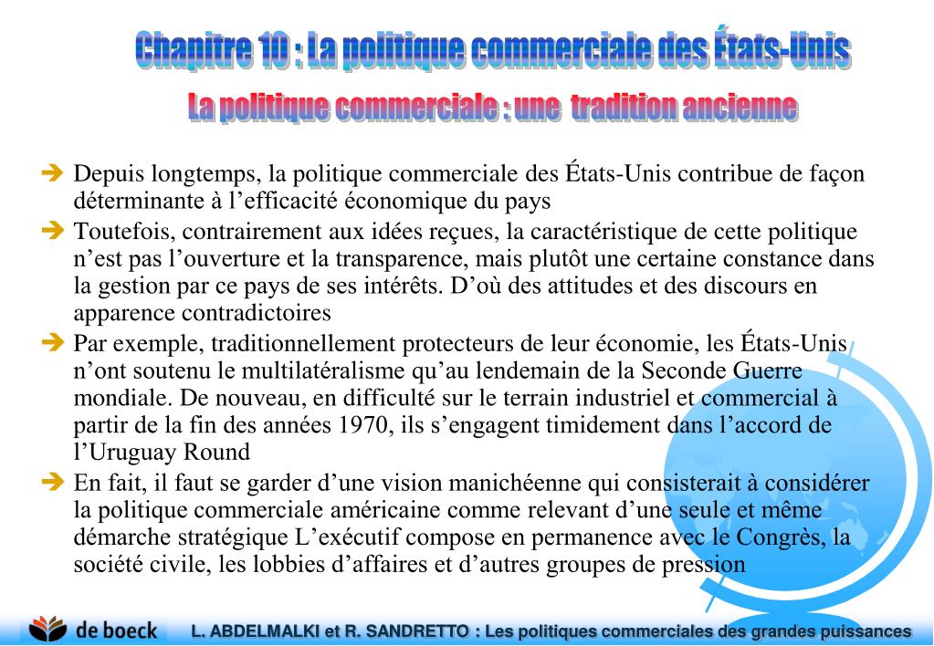 PPT - Politiques commerciales PowerPoint Presentation, free download ...