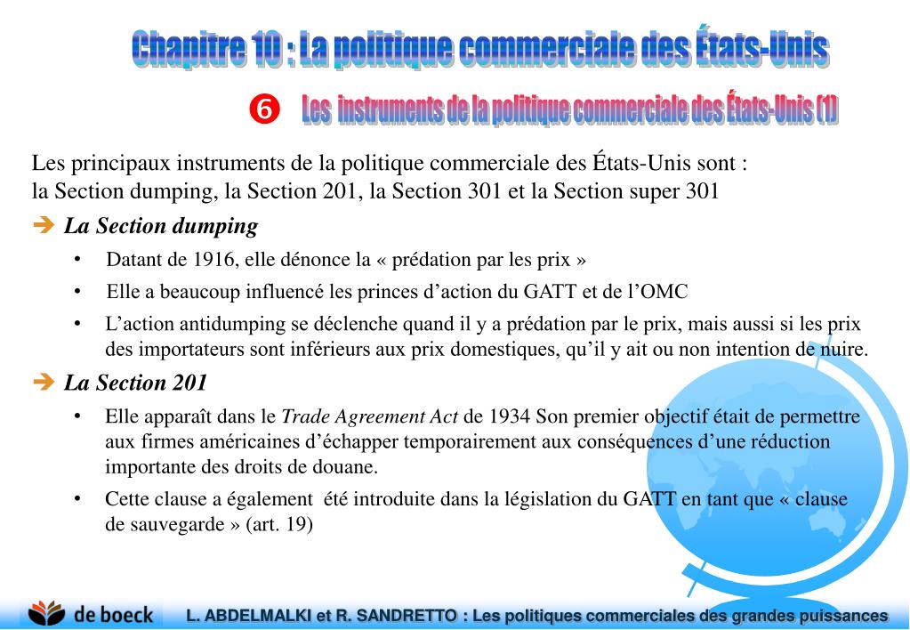 PPT - Politiques commerciales PowerPoint Presentation, free download ...