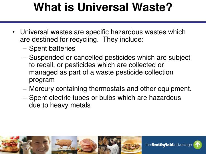 PPT - UNIVERSAL WASTE PowerPoint Presentation - ID:3139087