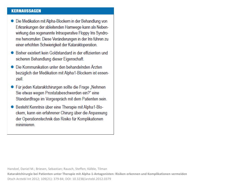 PPT - Handzel , Daniel M.; Briesen, Sebastian; Rausch, Steffen; Kälble ...