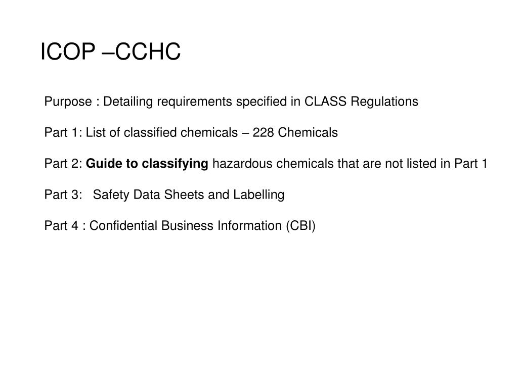 PPT - INCORPORATING GHS INTO MALAYSIA OSH REGULATIONS PowerPoint ...