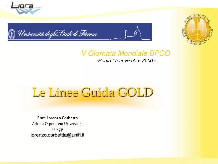PPT - Le Linee Guida GOLD PowerPoint Presentation, free download - ID ...