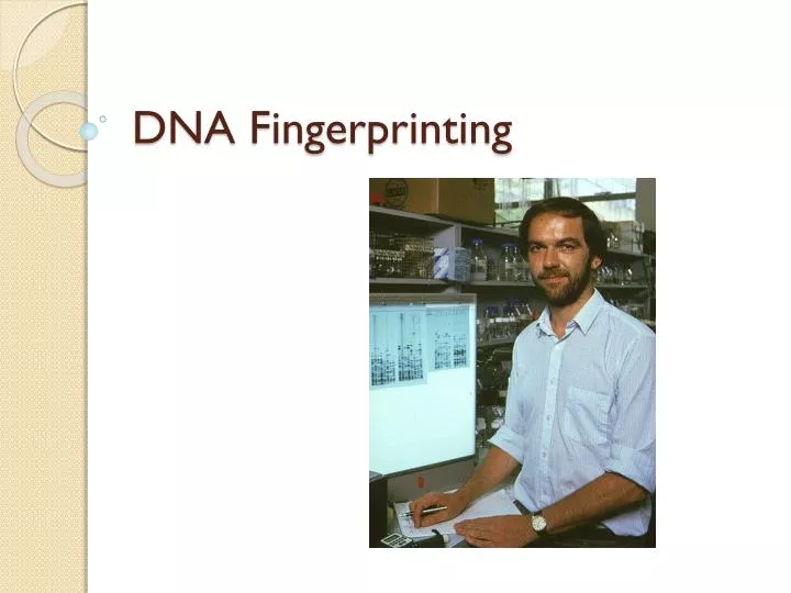 PPT - DNA Fingerprinting PowerPoint Presentation, free download - ID ...