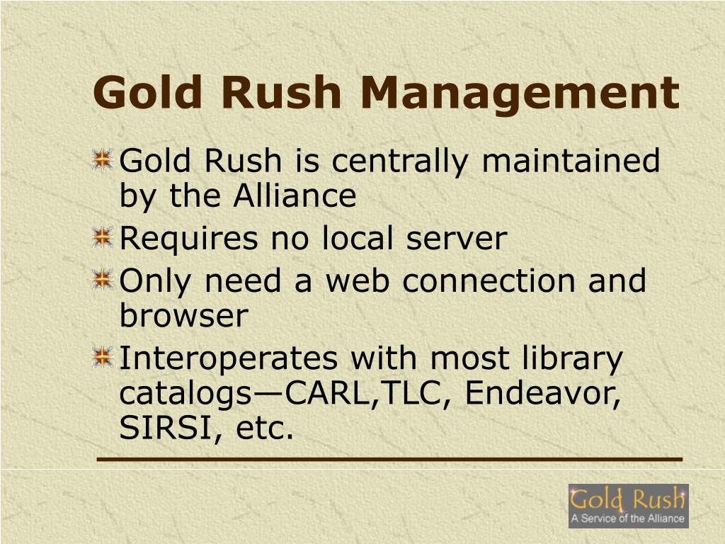 PPT - ( goldrush@coalliance ) Colorado Alliance of Research Libraries ...