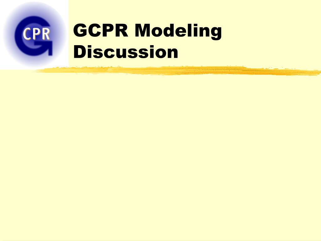 PPT - GCPR - Modeling Discussion September 1999 HL7 Meeting Atlanta ...