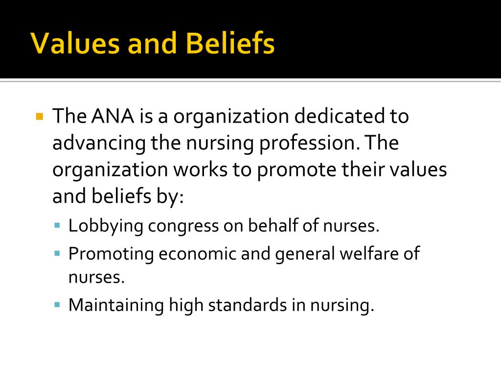 PPT - The American Nurses Association (ANA) PowerPoint Presentation ...