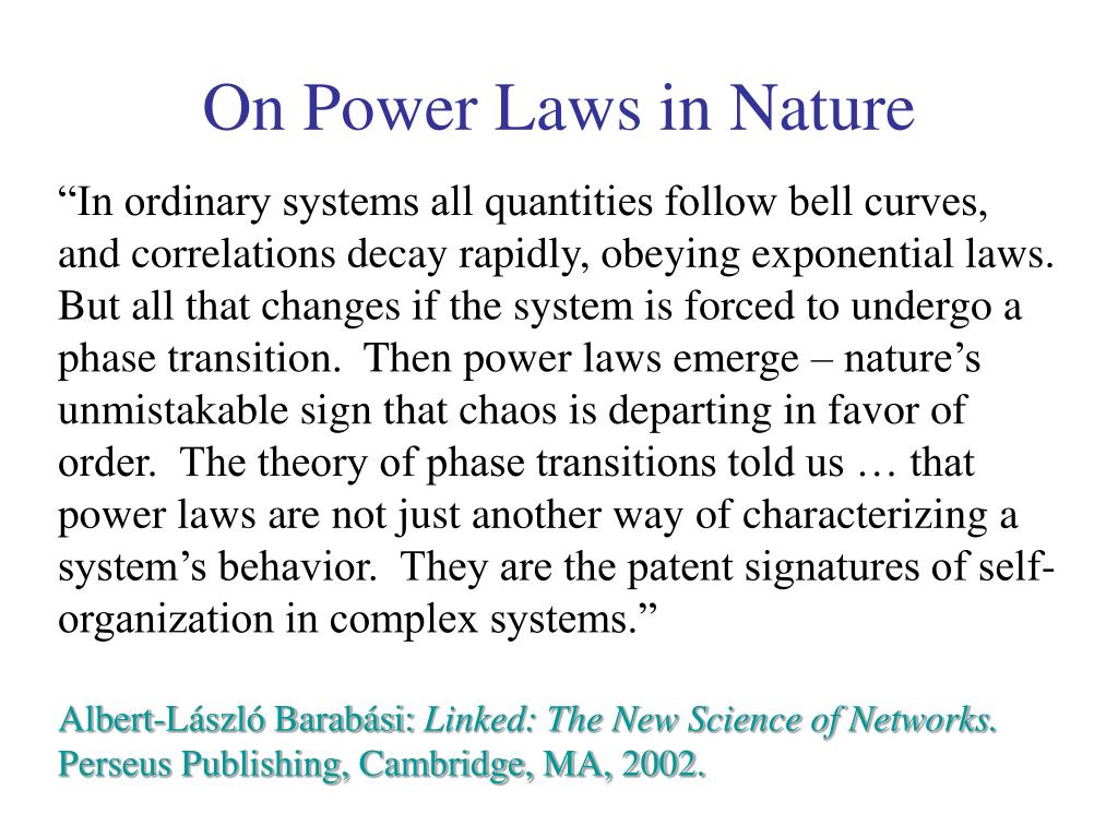 PPT - Zakon potencije (“Power Law”) PowerPoint Presentation, free ...