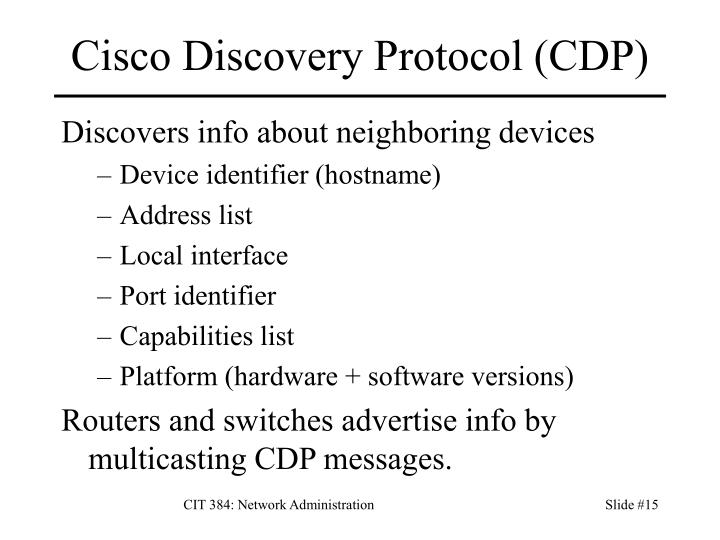 PPT - CIT 384: Network Administration PowerPoint Presentation - ID:3142575