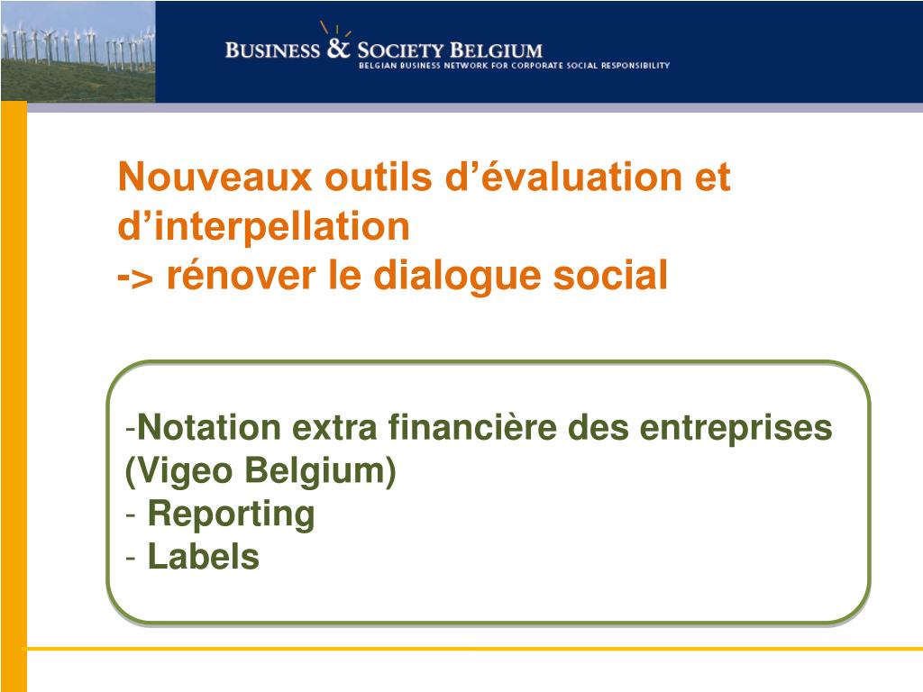 PPT - Enhancing Dialogues through Corporate Social Responsibility ...