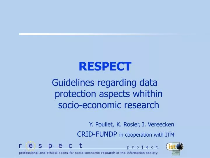 PPT - RESPECT PowerPoint Presentation, free download - ID:3143399