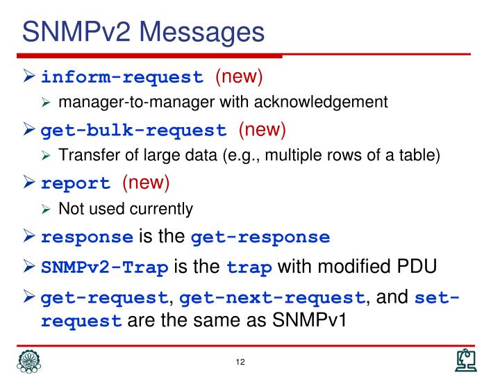 PPT - SNMPv2 PowerPoint Presentation - ID:3143592