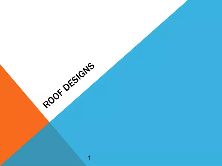 PPT - Roof Designs PowerPoint Presentation, free download - ID:3143781