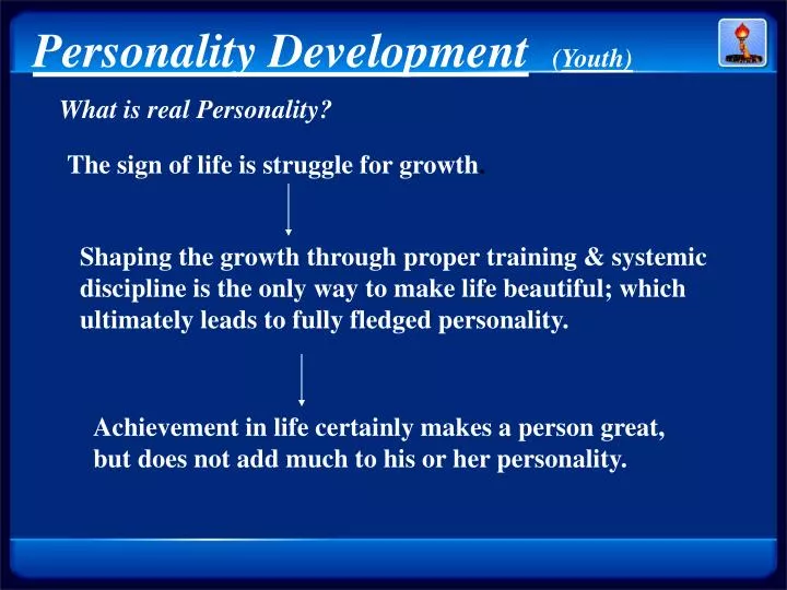 PPT - Personality Development ( Youth) PowerPoint Presentation, free ...
