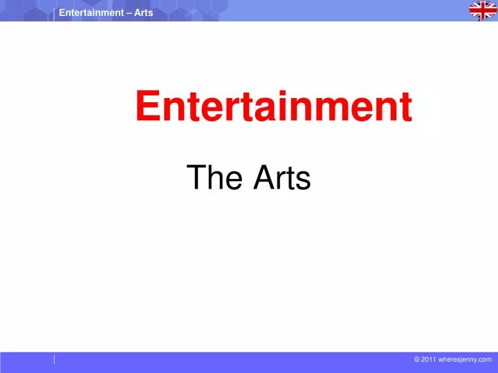 PPT - Entertainment PowerPoint Presentation, free download - ID:3143934