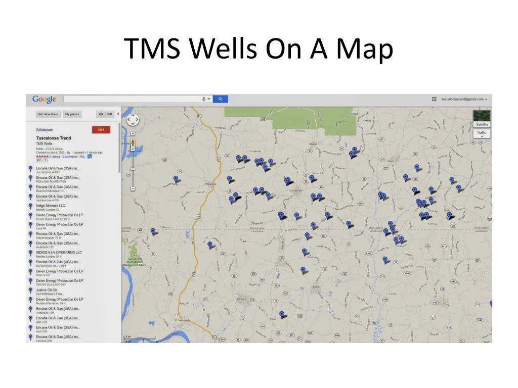 PPT - An Overview of the Tuscaloosa Marine Shale: Oil Reserves and ...