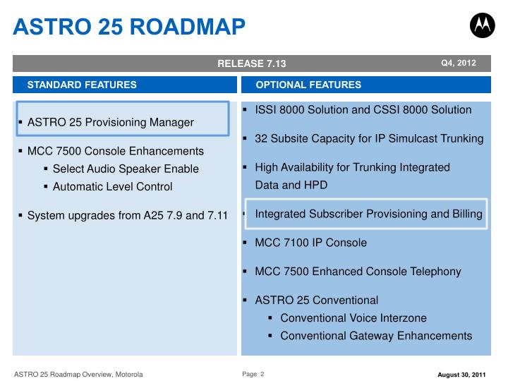 PPT - ASTRO 25 SYSTEMS PowerPoint Presentation - ID:3145874