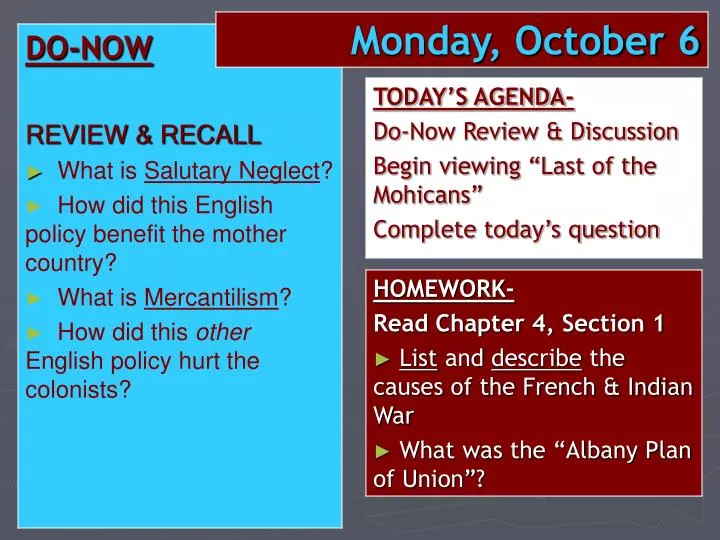 PPT - The French & Indian War PowerPoint Presentation, free download ...