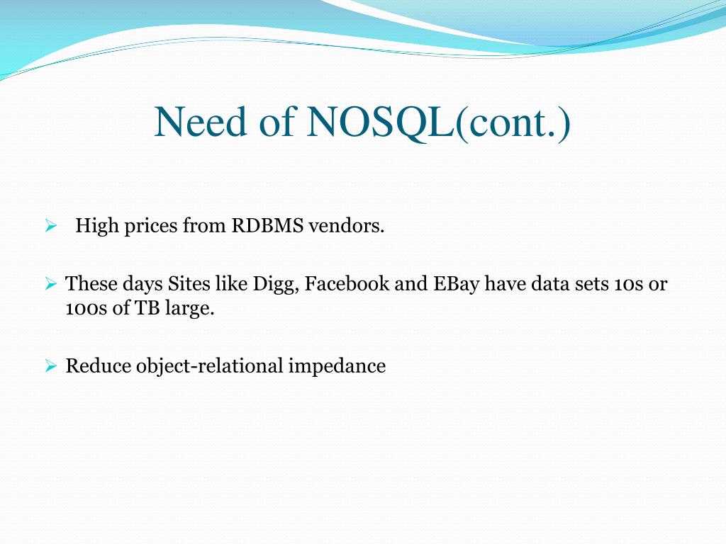 PPT - NOSQL DATABASE Not Only SQL DATABASE PowerPoint Presentation ... PPT - NOSQL DATABASE Not Only SQL DATABASE PowerPoint Presentation ...