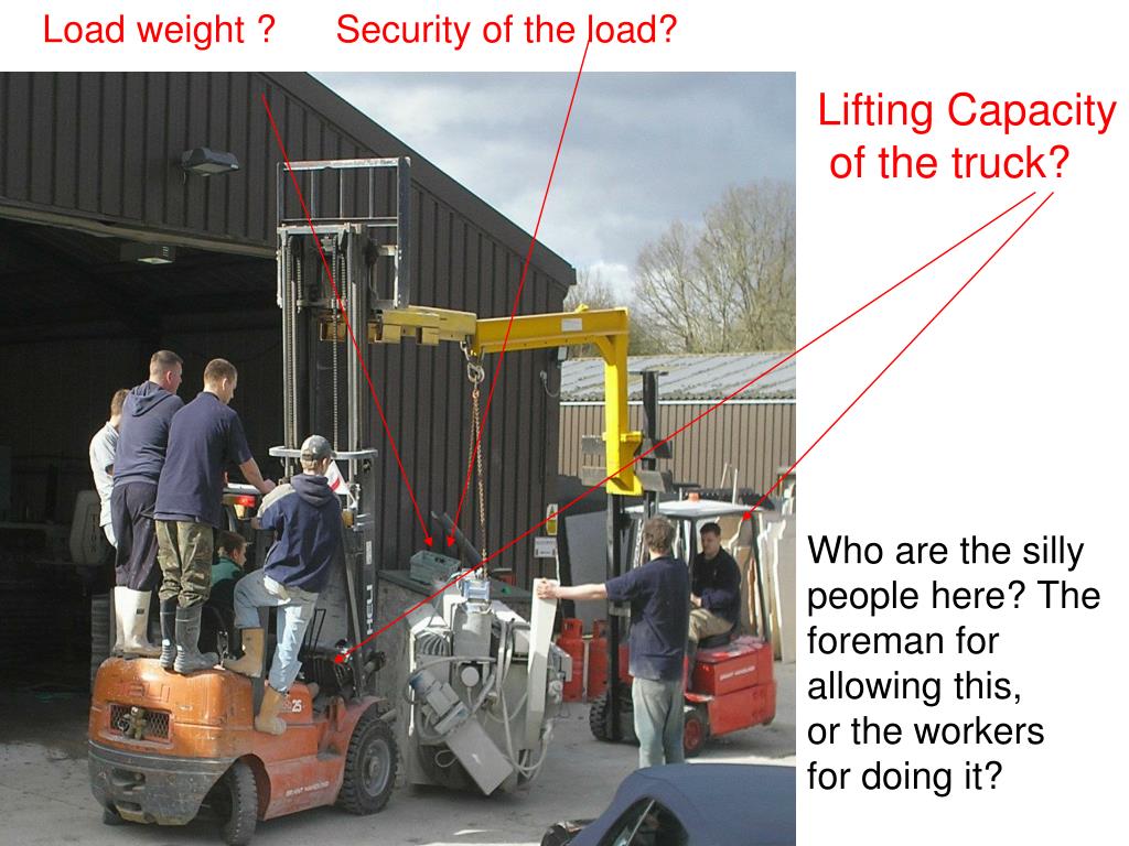 PPT - Health & Safety Awareness for Rider Operated Lift Trucks ...