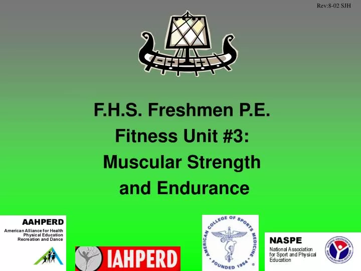 PPT - F.H.S. Freshmen P.E. Fitness Unit #3: Muscular Strength and ...