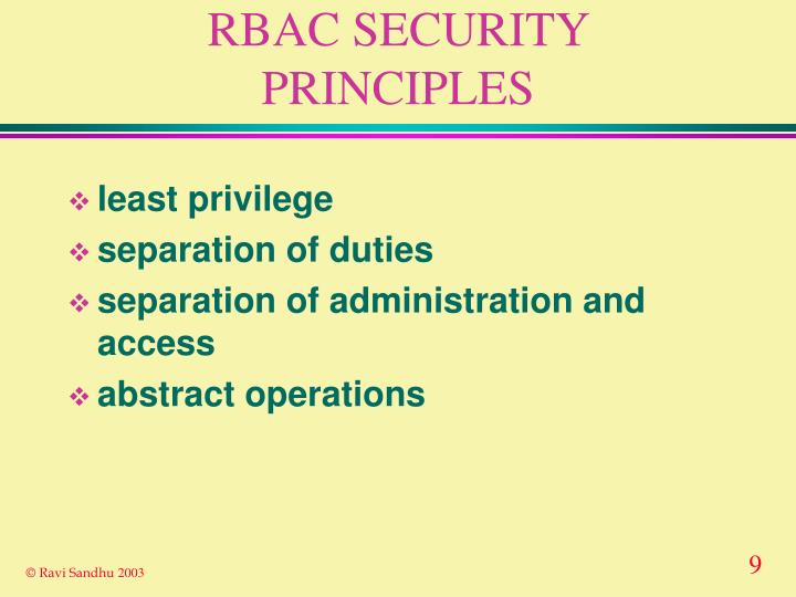 PPT - Role-Based Access Control PowerPoint Presentation - ID:3147809