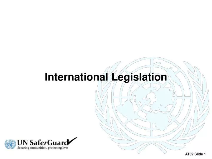 PPT - International Legislation PowerPoint Presentation, free download ...