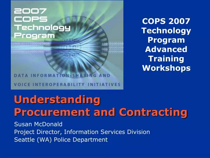 PPT - Understanding Procurement and Contracting PowerPoint Presentation ...