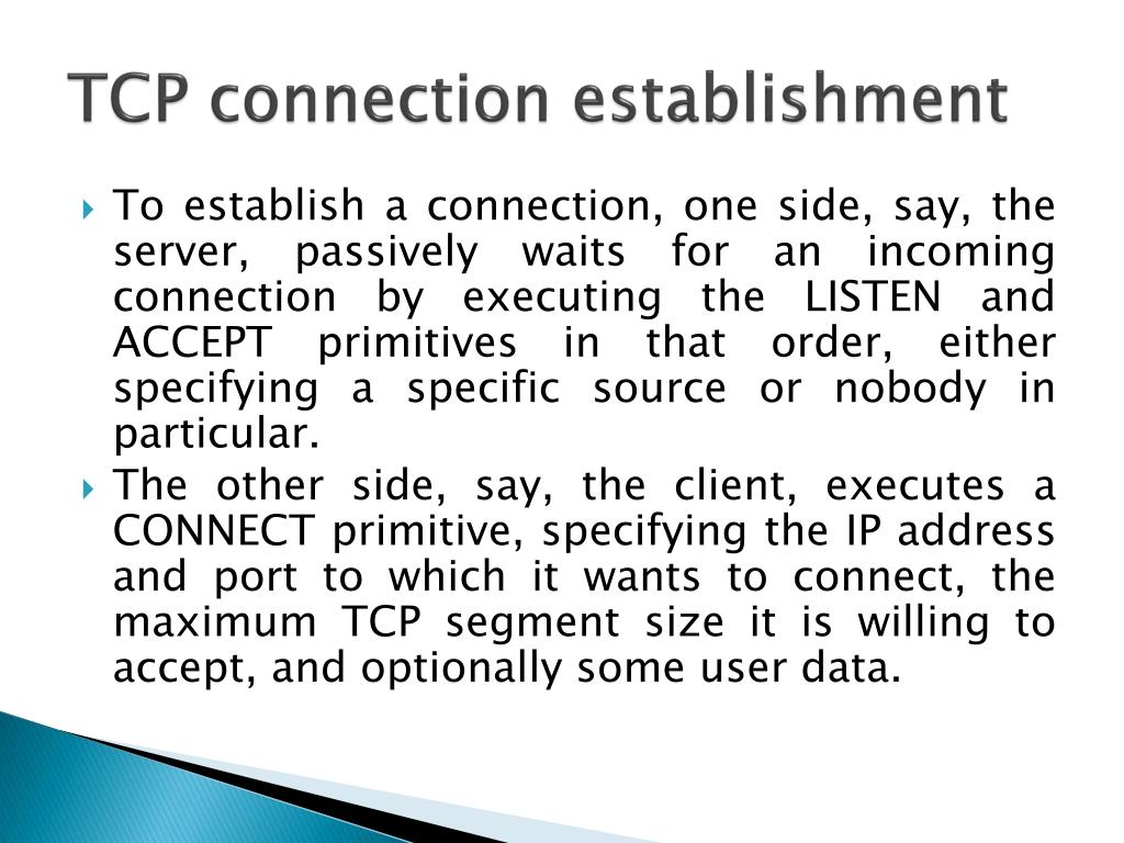 Ppt Computer Networks Cse 4711 Lecture Segment 9 Internet Transport Protocols Powerpoint