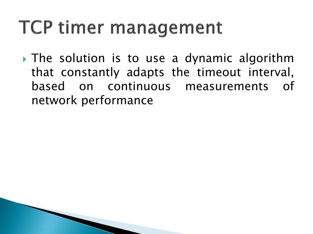 Ppt Computer Networks Cse 4711 Lecture Segment 9 Internet Transport Protocols Powerpoint 6730