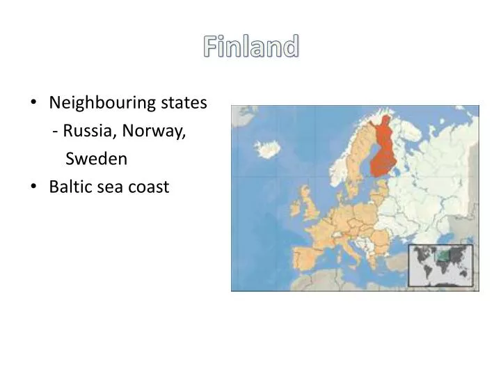 PPT - Neighbouring states - Russia, Norway, Sweden Baltic sea coast ...