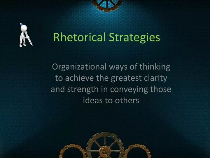 PPT - Rhetorical Strategies PowerPoint Presentation, free download - ID ...