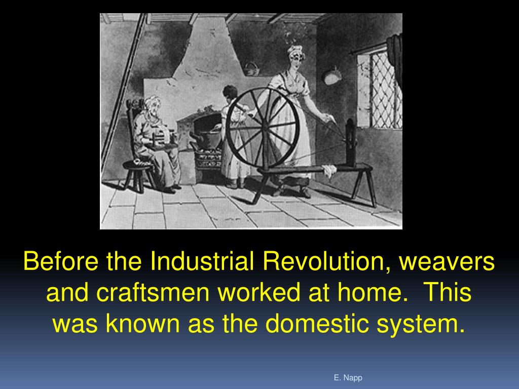 PPT - The Industrial Revolution began in Great Britain in the 1750s. It ...