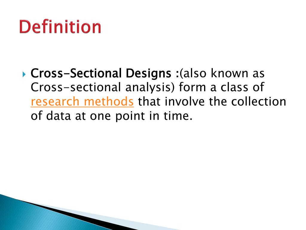 PPT - An-Najah National University Faculty of Nursing Cross-sectional ...