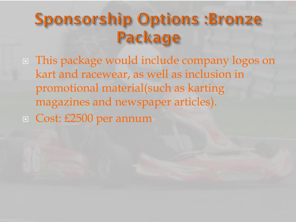 PPT - Jack Barber 2013 British Karting Championship sponsorship ...
