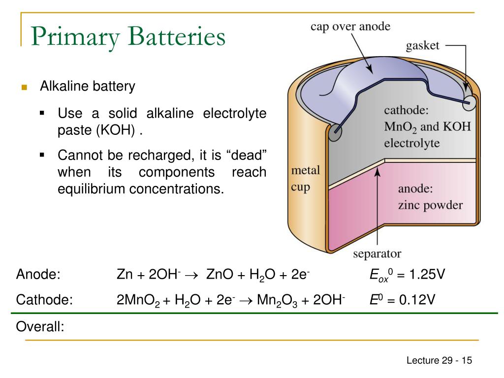 PPT - CHEM1612 - Pharmacy Week 10: Corrosion/Batteries PowerPoint ...