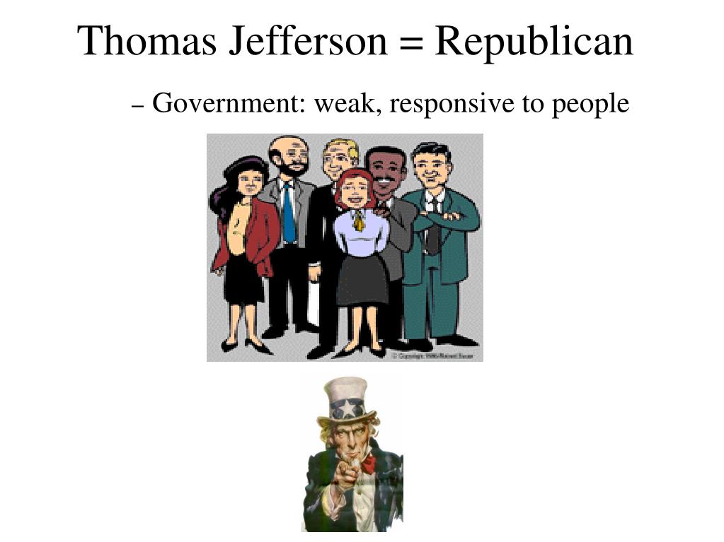 PPT - Alexander Hamilton Thomas Jefferson Federalist Republican ...