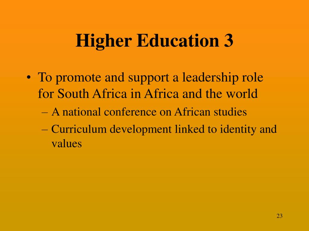 PPT - South Africa Education Strategic Plan 2005-2009 PowerPoint ...