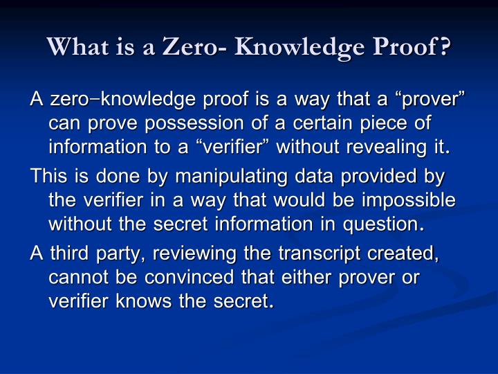 PPT - Zero-Knowledge Proofs PowerPoint Presentation - ID:3150943