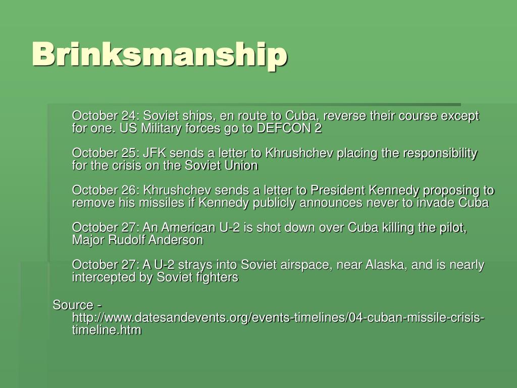 PPT - American Supremacy Crisis in Cuba: A Cold War Standoff PowerPoint ...